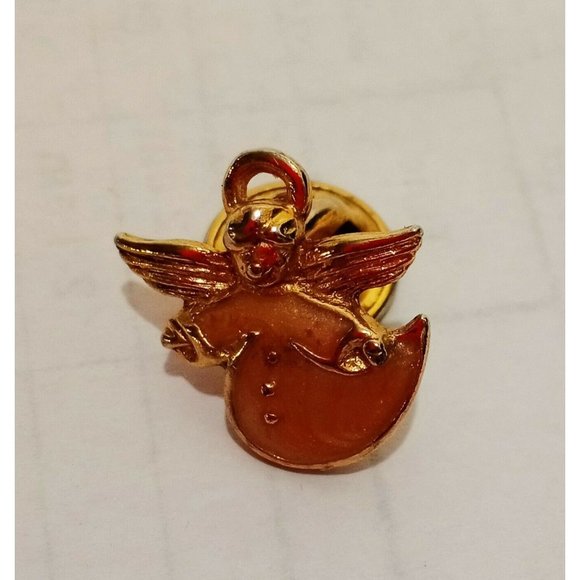 Ballou Reg’d | Jewelry | Angel Ballou Regd Lapel Pin Gold Tone Vintage ...